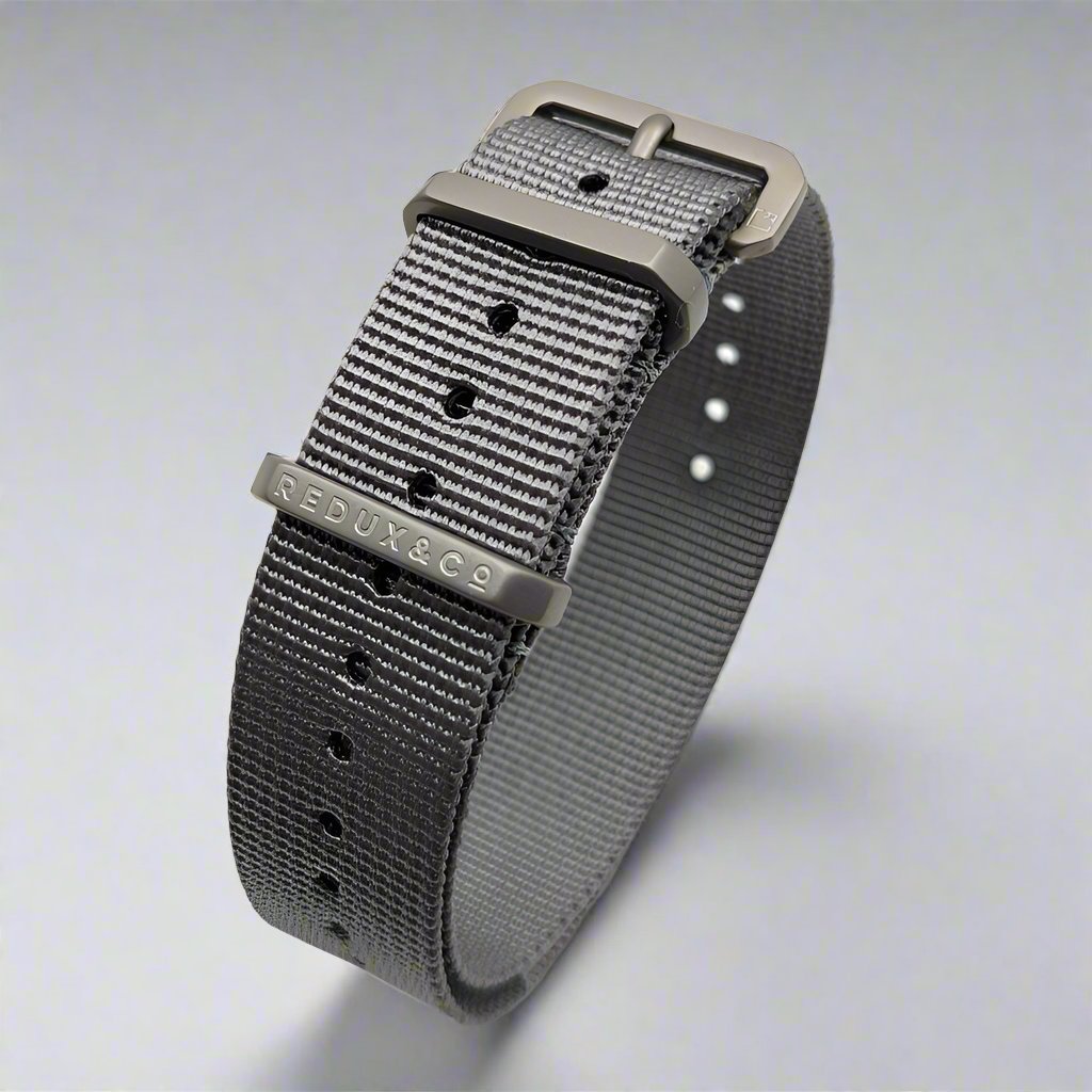 Ballistic Nylon Single Pass Strap with Titanium Hardware – Redux & Co.