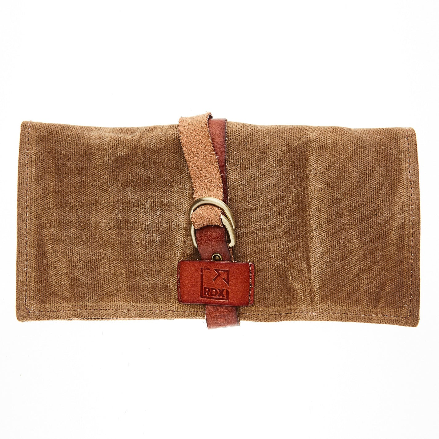 Waxed Canvas Watch Roll / Leather & Brass – Redux & Co.